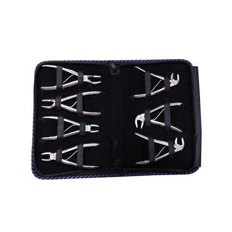 Buy Trust And Care Standard Tooth Extraction Forceps Kit Peedo Set Of 7 Pcs
