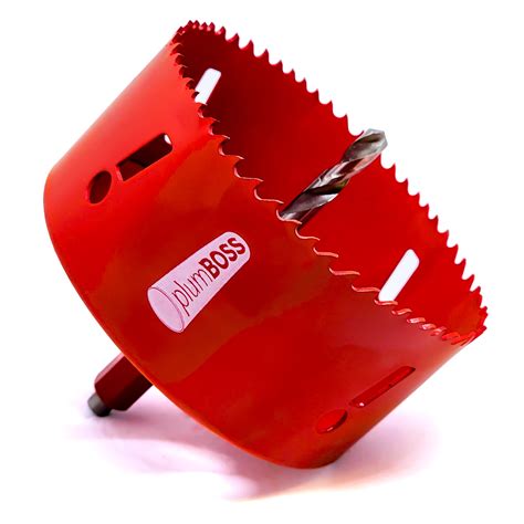 Plumboss Built In Arbor Hole Saw 102mm 4 Ba64