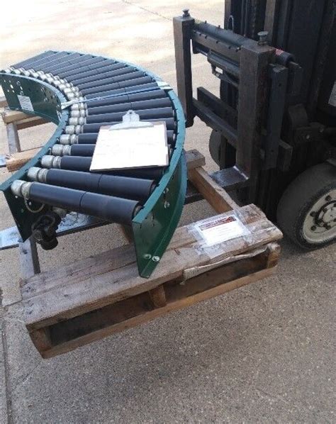 Rapistan Dematic Model 1256 Lineshaft Curve Grelly Usa