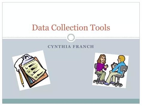 PPT Data Collection Tools PowerPoint Presentation Free Download ID 2505752