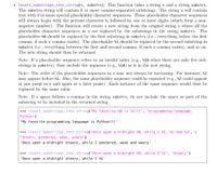 Answered Insert Substrings Into String S Substrs This Function