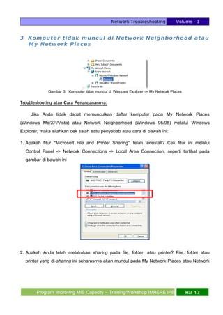 Troubleshooting Jaringan PDF