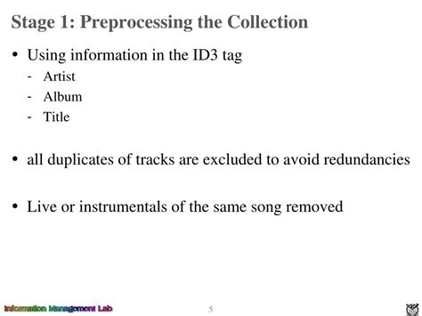 Ppt Music Information Retrieval Information Universe Powerpoint Presentation Id 2383777