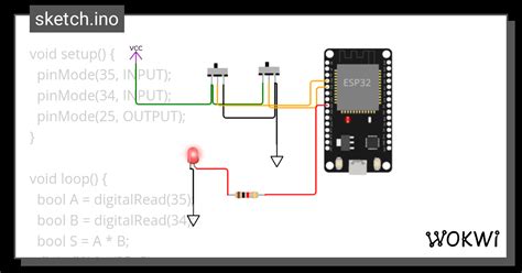 Compuertas 1 Wokwi Esp32 Stm32 Arduino Simulator Compuertas 1 Wokwi Esp32 Stm32 Arduino Simulator