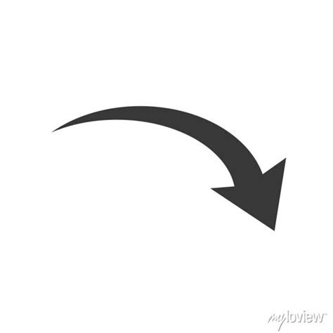Arrow Icon Template Color Editable Arrow Symbol Vector Sign Posters