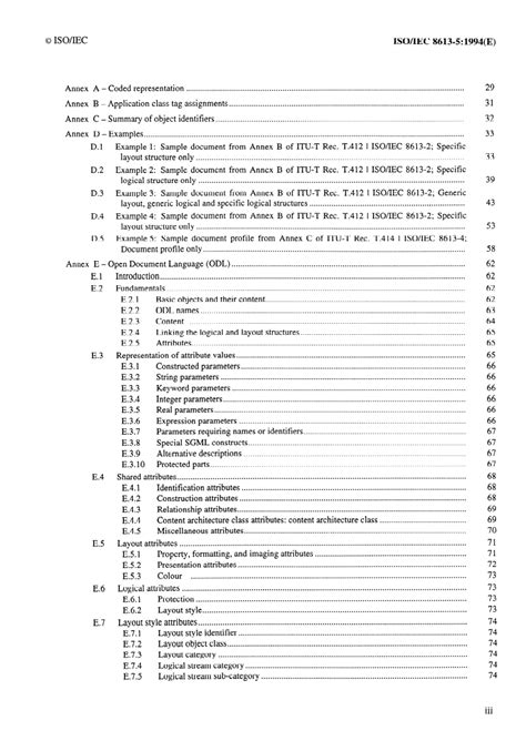ISO IEC 8613 5 1994 Information Technology Open Document Architecture ODA And Interchange