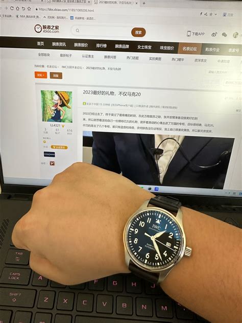 高清图iwc万国表飞行员马克二十飞行员腕表iw328204图片腕表之家