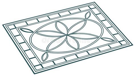 Floor Tiles Pattern Decorative And Geometric Background Design Vector Design Generative Ai