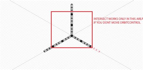 intersection via orthographic camera questions three js forum