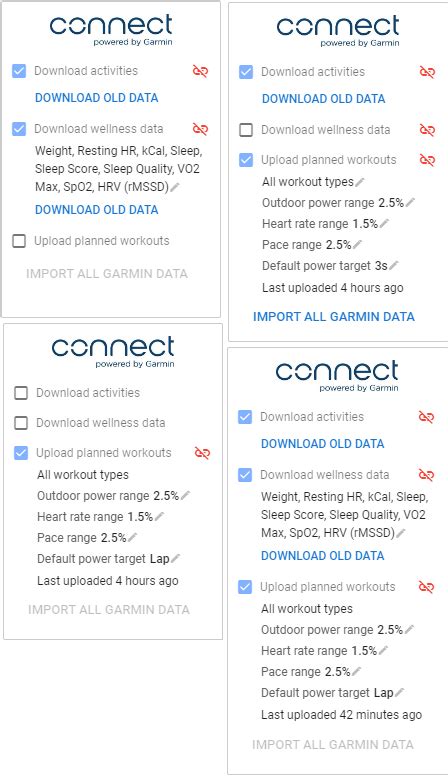Syncing Coachees Training To Garmin Connect Bug Reports Intervals Icu Forum