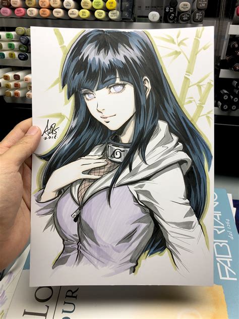 Hyuuga Hinata Naruto And 1 More Drawn By Stanleylau Danbooru