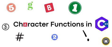 Character Functions In C