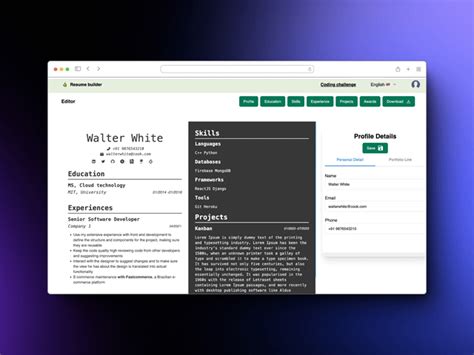 made a free resume builder with react r react