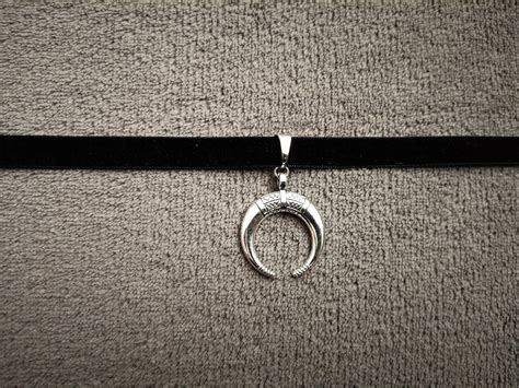 Чокър с луна Дамско бижу Друг метал | Бижута | Монтана Колие по врата ...