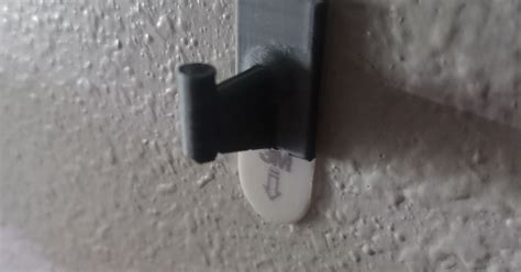 Command Strip Hook By Thepiedpiper Download Free Stl Model