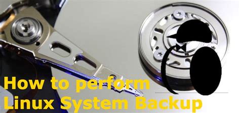 How To Perform Linux System Backup Linuxtechlab