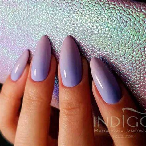 38 Hot Almond Shaped Nails Colors In 2024 Lilac Nails Acrylic Nail