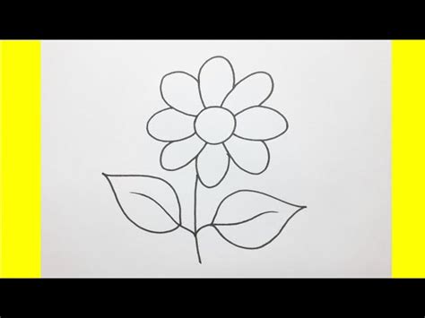 Comment Dessiner Une Fleur