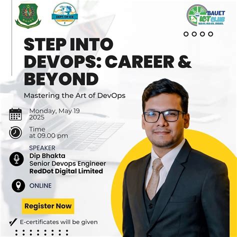 Devops Careertalk Knowledgesharing Bauet Techcommunity Cicd Dip Bhakta