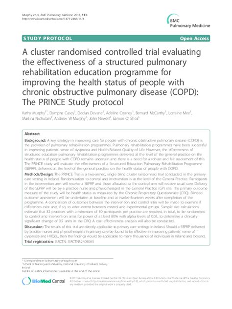 Pdf A Cluster Randomised Controlled Trial Evaluating The