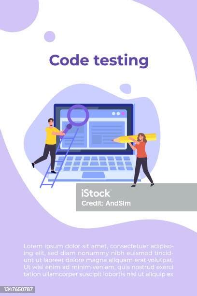 App Tester Software Or Application Testing Concept Debugging