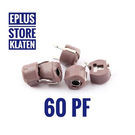 Trimer Kapasitor Variabel 60 Pf Trimmer Capacitor Variable 60pf