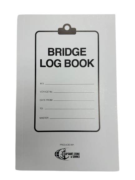 Bridge Logbook 180 DÃas Captain Store Panamá Bridge Logbook 180 DÃas Captain Store Panamá