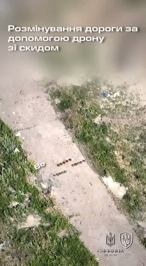 Denys Davydov 🇺🇦 Pilot Blog On Twitter How To De Mine The Road With A Small Drone And A