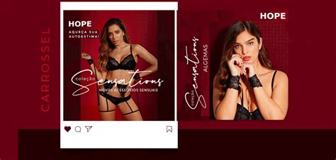 Coleção Sensations Hope Lingerie On Behance