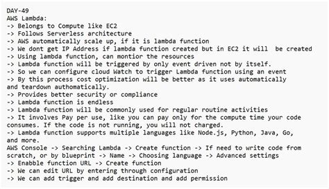 Learn Aws Lambda With Day 49 Aakash P K Posted On The Topic Linkedin