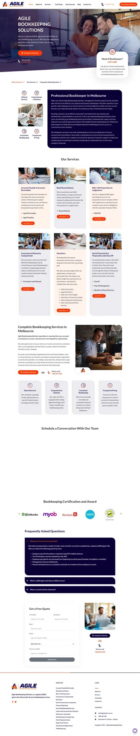 Agile Books Digiperth Web Design
