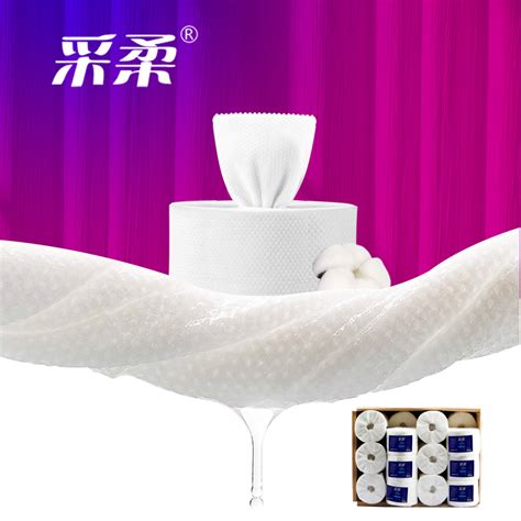 采柔一次性洗脸巾擦脸巾洗面巾洁面巾加厚美容院家用棉柔巾美容巾 虎窝淘