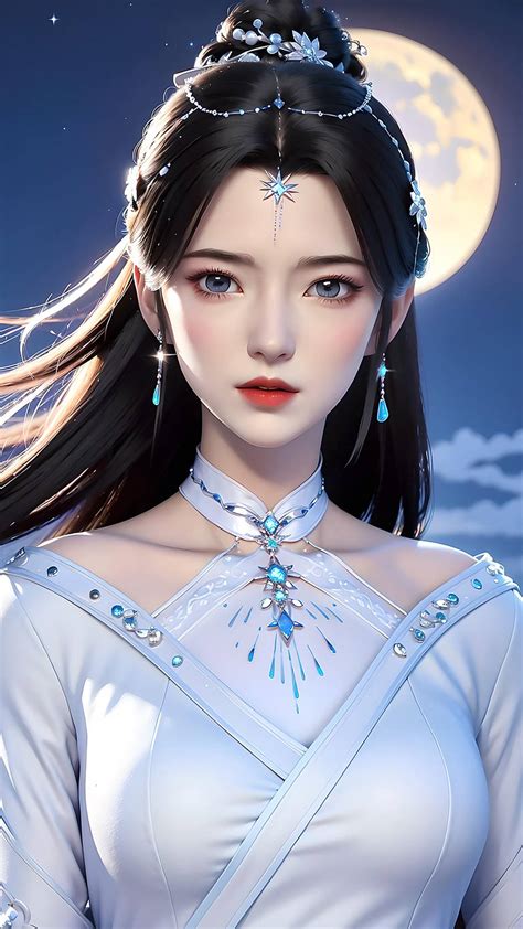 Ai手机壁纸：完美世界太阴玉兔、逆天邪神夏倾月 搜狐大视野 搜狐新闻
