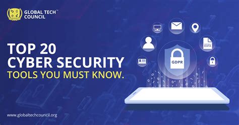 Top 20 Cybersecurity Tools You Must Know Global Tech Council