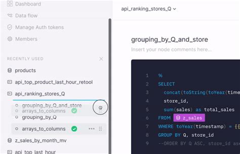 A Redesigned Tinybird Ui For Better Developer Productivity