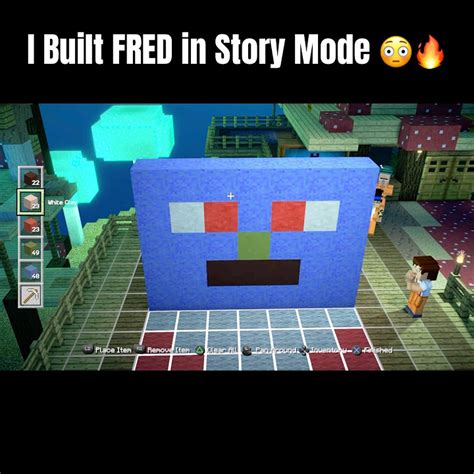 Building Fred Legendary Moment In Minecraft Story Mode S2 Ep4
