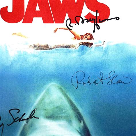 Jaws Script Limited Signature Edition Rare T
