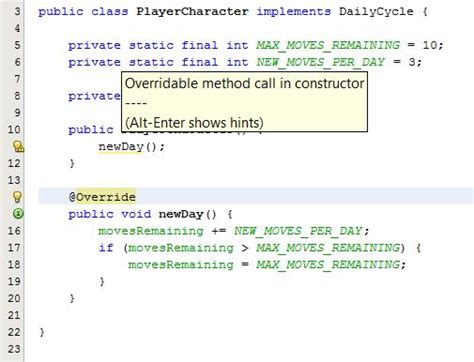 Java Jon Calling Overridable Methods From The Constructor