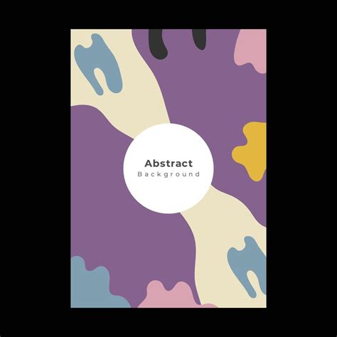 Abstract Shapes Cover Template Portrait Background 37148346 Vector Art At Vecteezy