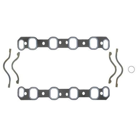 Genuine Felpro Intake Manifold Gaskets Ford V8 302 351 Cleveland 2v