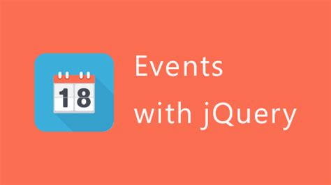 Jquery Event Methods The Scuti Blog