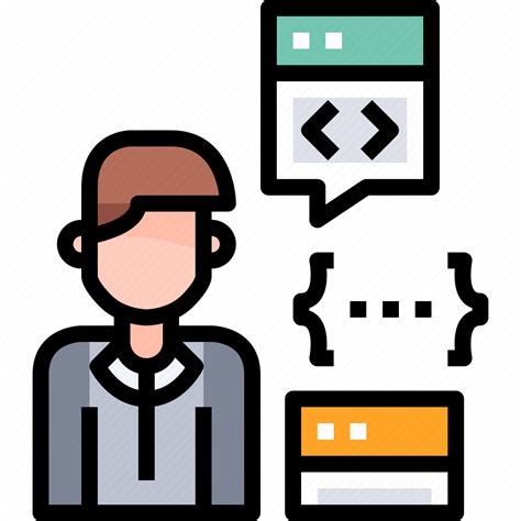 App Coding Develop Development Programmer Programming Icon
