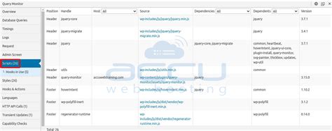 How To Debug Wordpress Performance Issues With Query Monitor