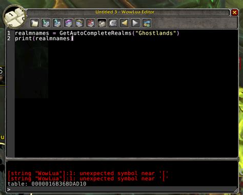 Connected Realms Api Homebrew Wow Tooling Rwow