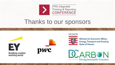 Dcarbon Join And Support The Efforts Of The Ifrs Integrated Thinking