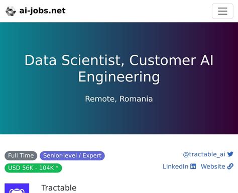 Hiring Data Scientist Customer Ai Engineering Remote Raimljobs