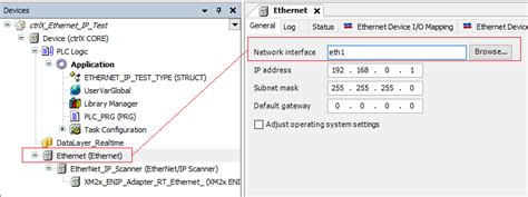 Solved Ethernetip Scanner Of Codesys With Ctrlx Core Connection