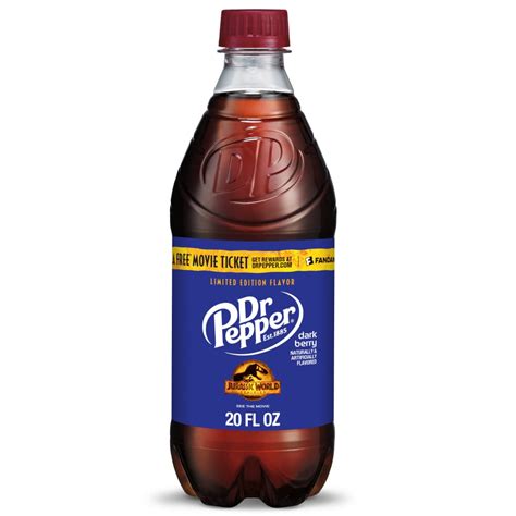 Dr Pepper® Dark Berry Soda Bottle 20 Fl Oz Kroger