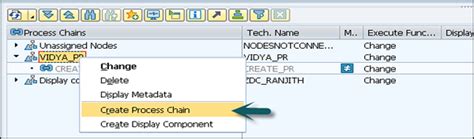 sap bw process chain
