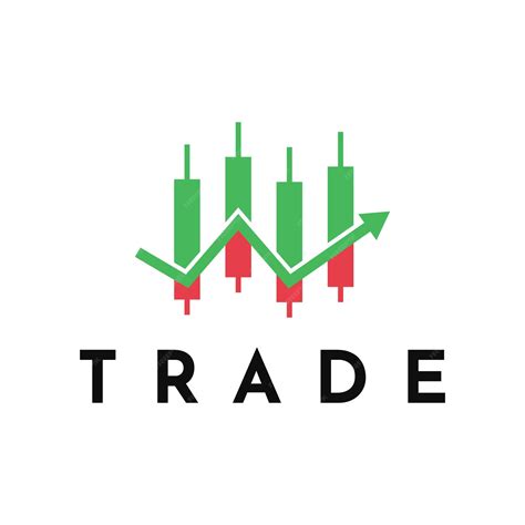 Premium Vector Trade Candle Stick Logo Design Idea Trading Logo